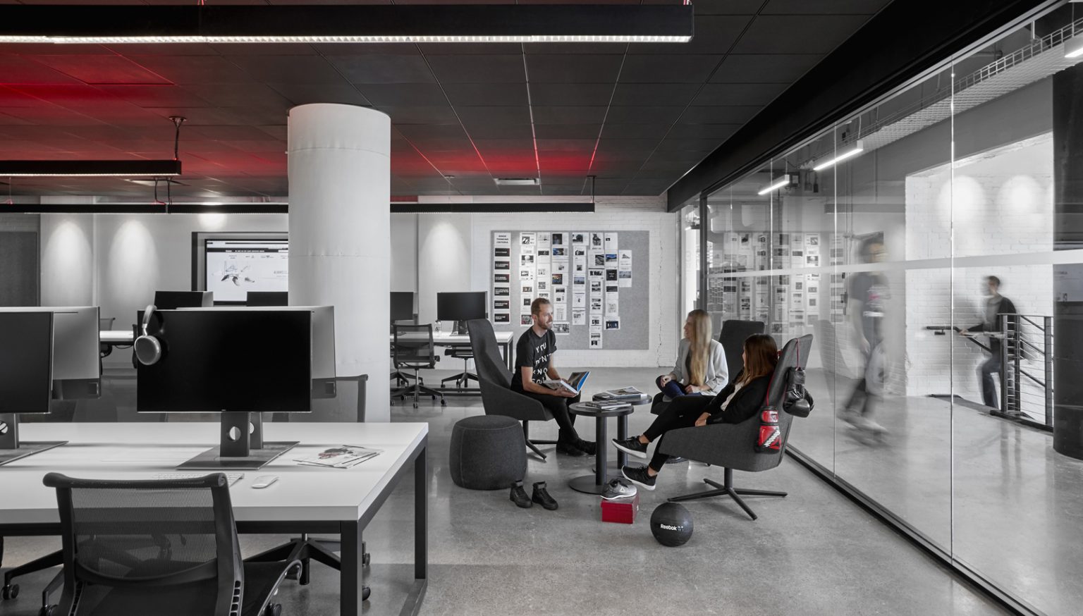 Reebok Headquarters, Boston MA - Acentech Project Profile