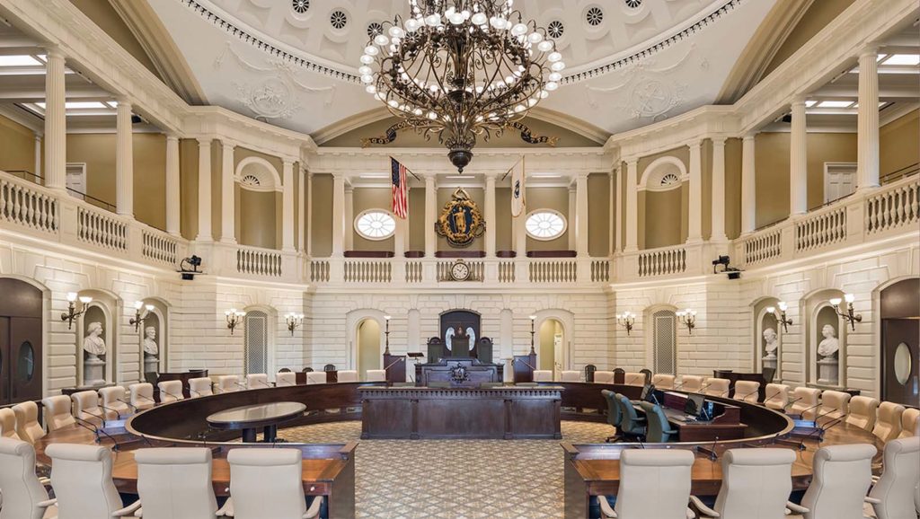 Massachusetts State House Senate Chamber Restoration - Acentech Project ...