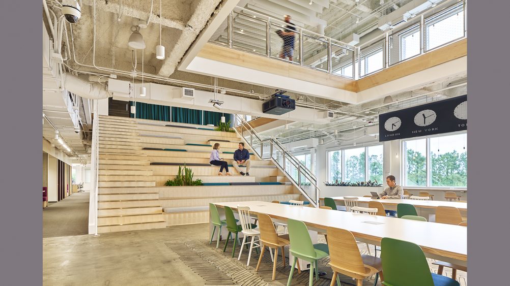 Financial Services Company Next Generation Reception Center - Acentech ...