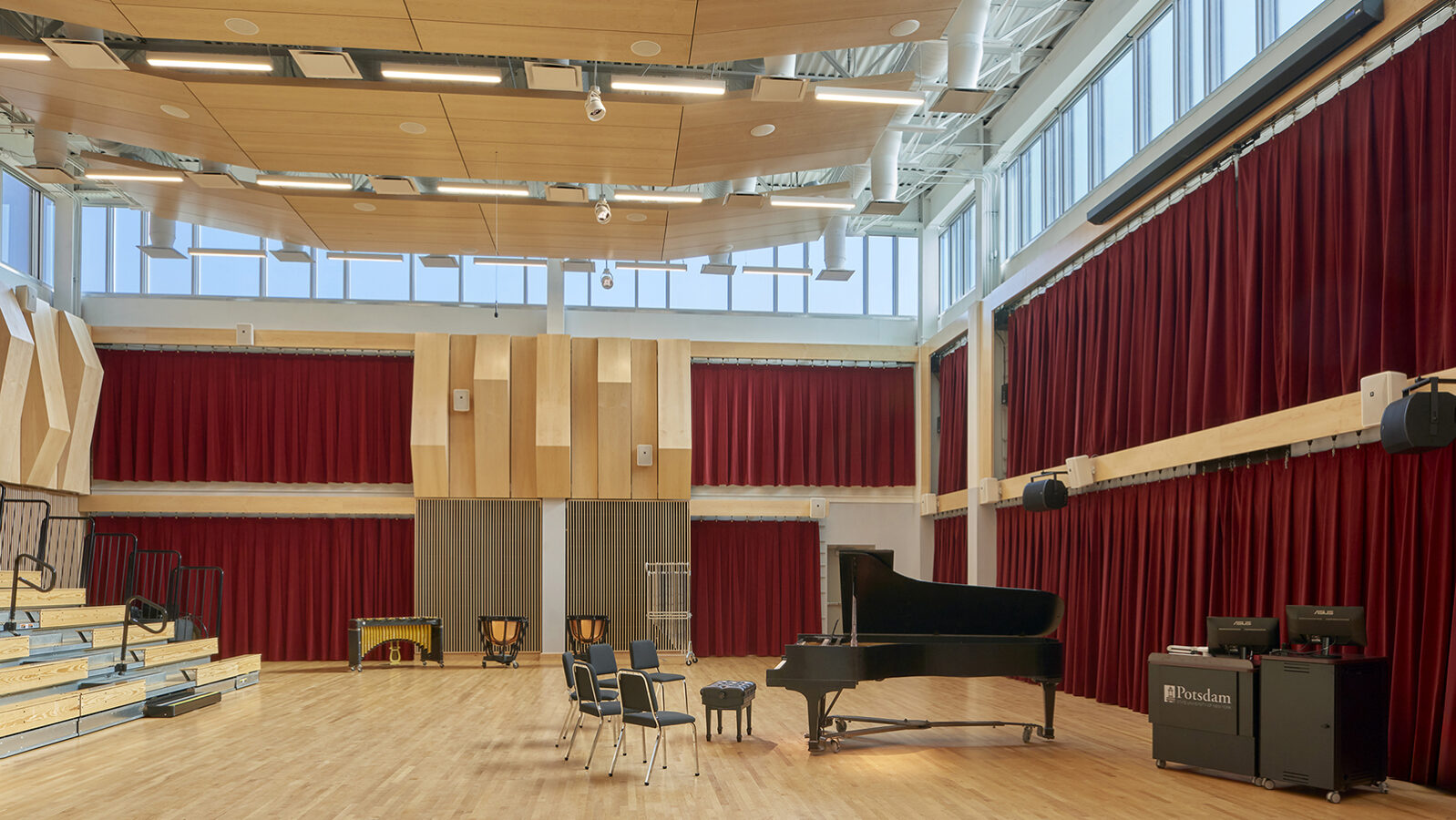 SUNY Potsdam, Crane School of Music, Bishop Hall - Acentech